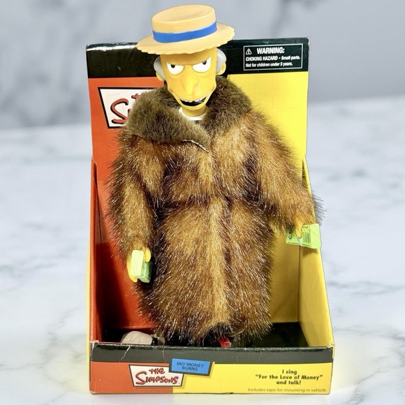 Gemmy | Toys | The Simpsons Mr Burns Mo Money Figure Doll Animated ...